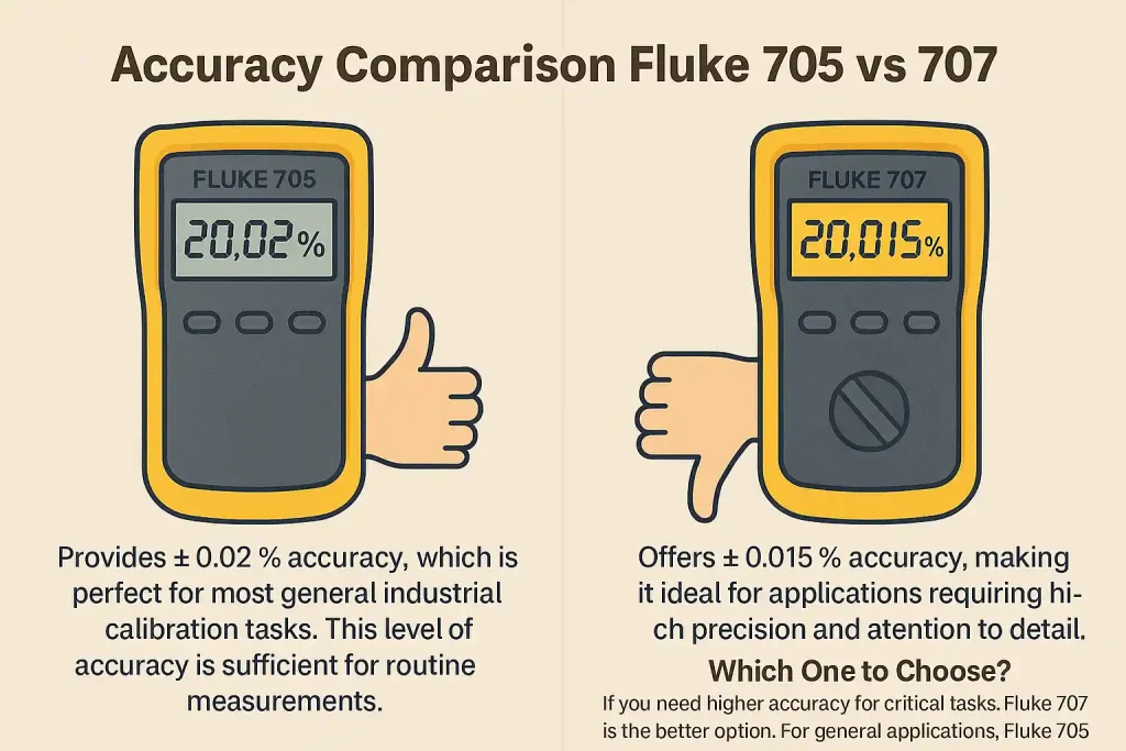 Fluke 705 Vs 707 Loop Calibrators | Top Pick For Loop Calibration Needs